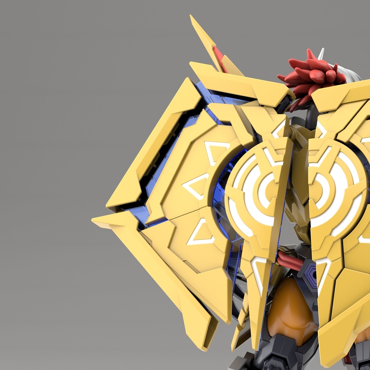 Digimon Adventure - Figure-rise Standard WarGreymon (AMPLIFIED) (Bandai ...