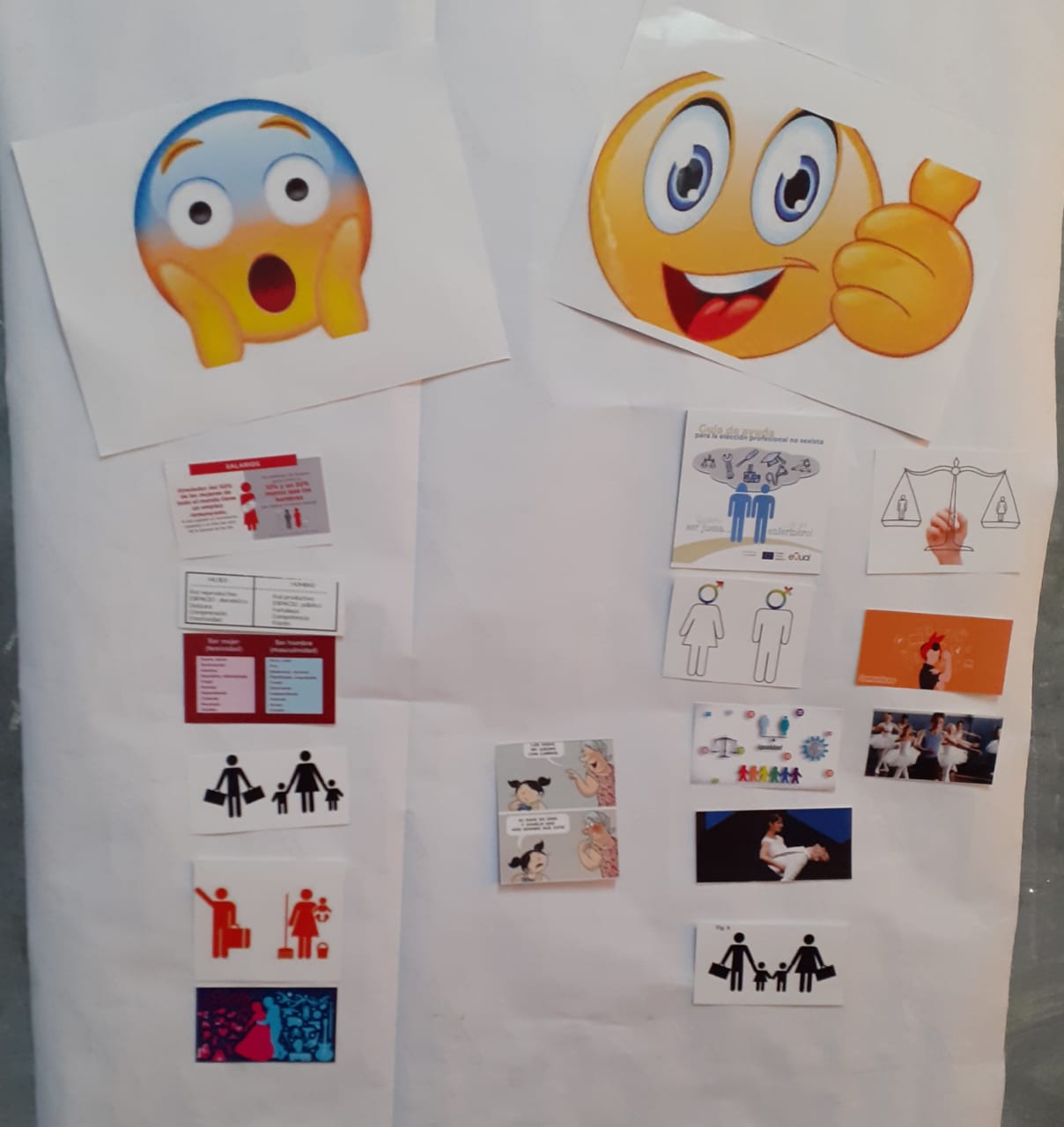 Escuela 4-141 "Antonio Garbín": Collage "Estereotipos de Género"