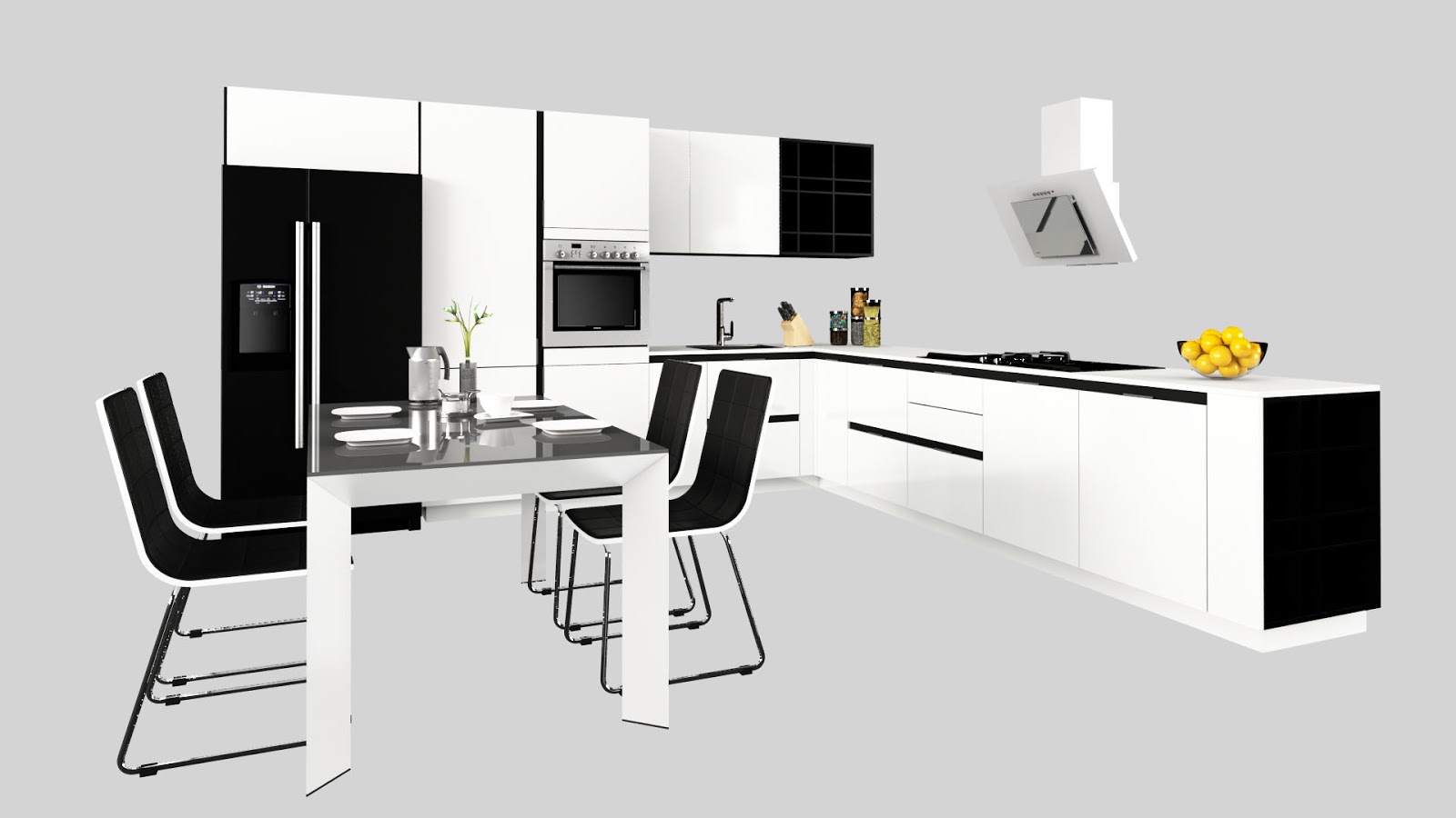 templates 3D: Kitchen & Dining