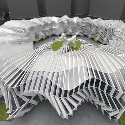 PARAMETRIC STUDY BUILDING + FACADE | Parabolic Design