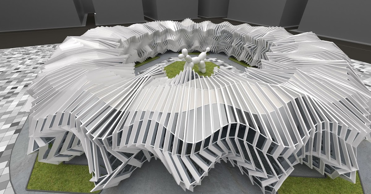 PARAMETRIC STUDY BUILDING + FACADE | Parabolic Design