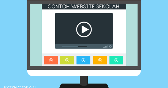15 Contoh Website Sekolah yang Desain Menarik - KOSNGOSAN