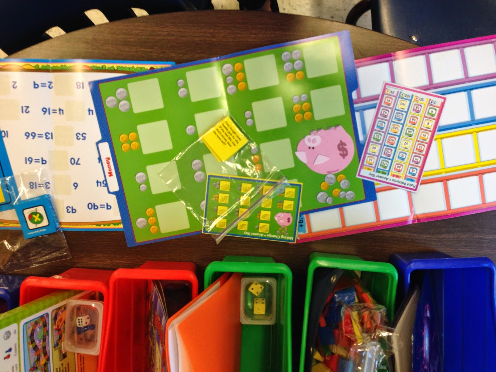 Math Workshop Centers: Patterns Unit