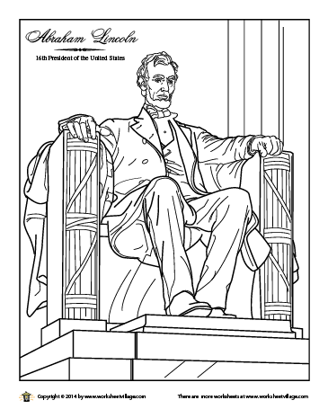 Lincoln Memorial Coloring Page ~ Coloring Pages