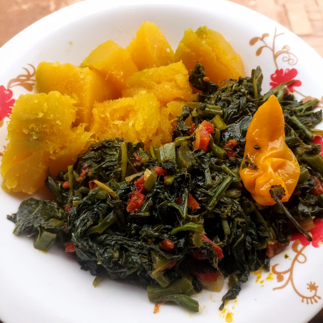 Recipe || Stewed Njama-Njama & Pumpkins