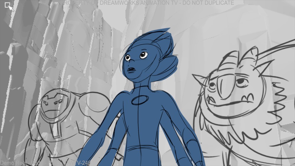 Frank Forte Animation Portfolio: 3 Below Storyboard Seq. 5