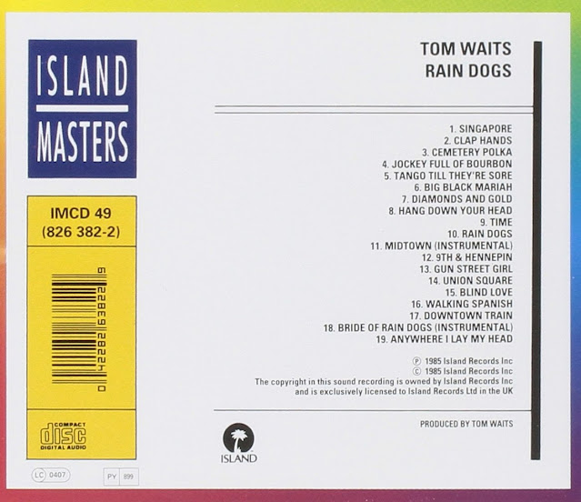 Classic Rock Covers Database: Tom Waits - Rain Dogs (1985)