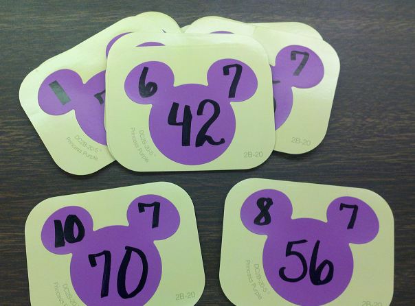 A Mickey Mouse Spin on Triangular Flash Cards - Fern Smith's Classroom ...