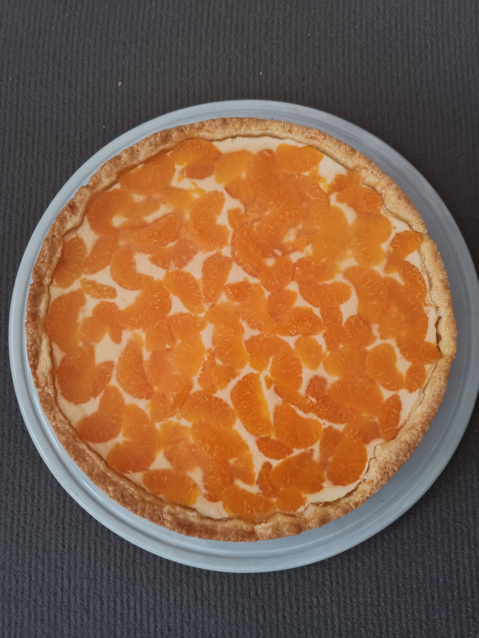 biscuit and buttercream: Mandarinen-Quark-Kuchen
