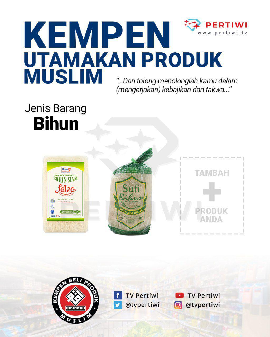 Kempen Beli Produk Muslim - Jom kenal produk Muslim