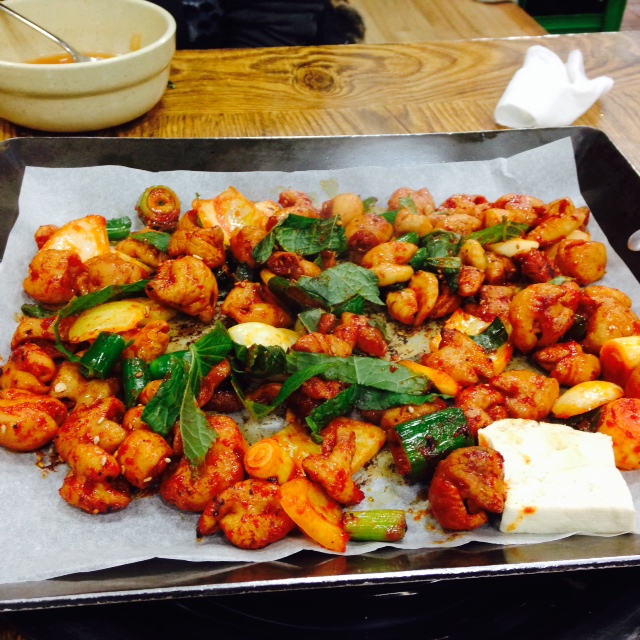 [Food] Gopchang & Makchang (곱창 & 막창, Pork & Beef Intestines) ~ peacebreeze