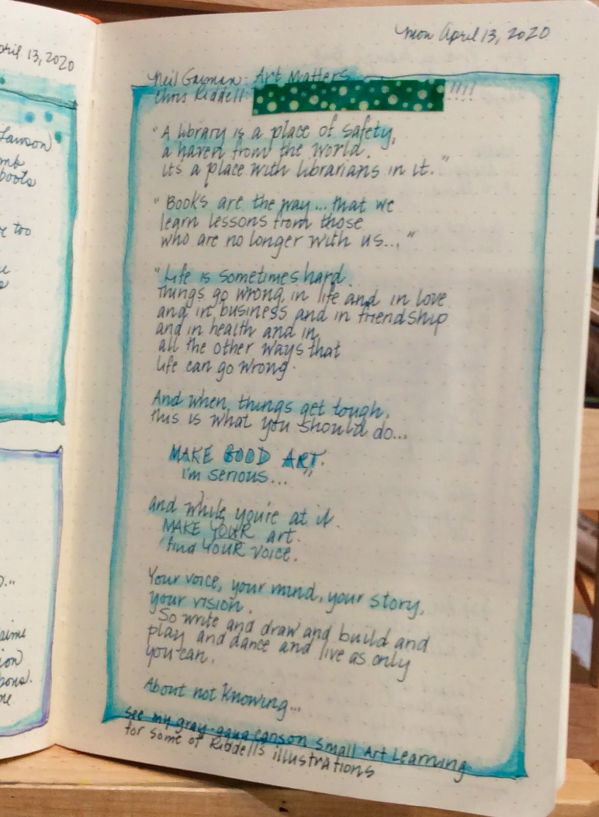 Sketchbook Wandering : The Personal Journal: Daily Pages