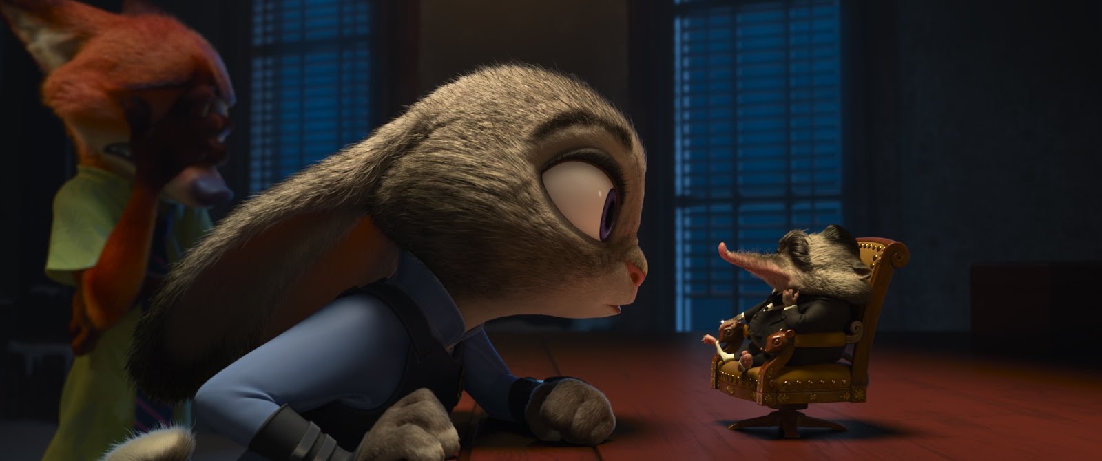 Ni un mafioso puede con Hopps. © 2015 Disney. All Rights Reserved.
