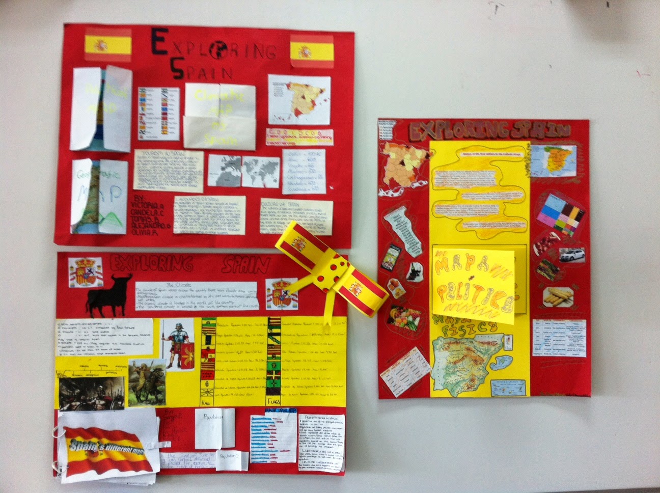 E-teaching with Mr. Legaz: Year 7s Exploring Spain (projects)