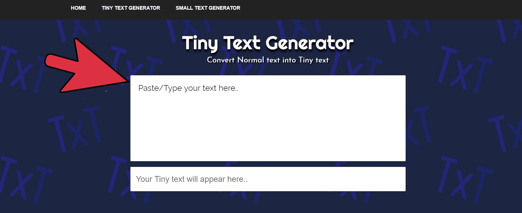 Small Letter Generator ~ Thankyou Letter