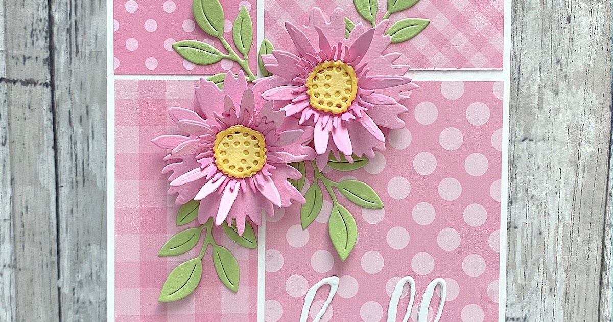 Sending Hugs: Gingham and Dots for Spring