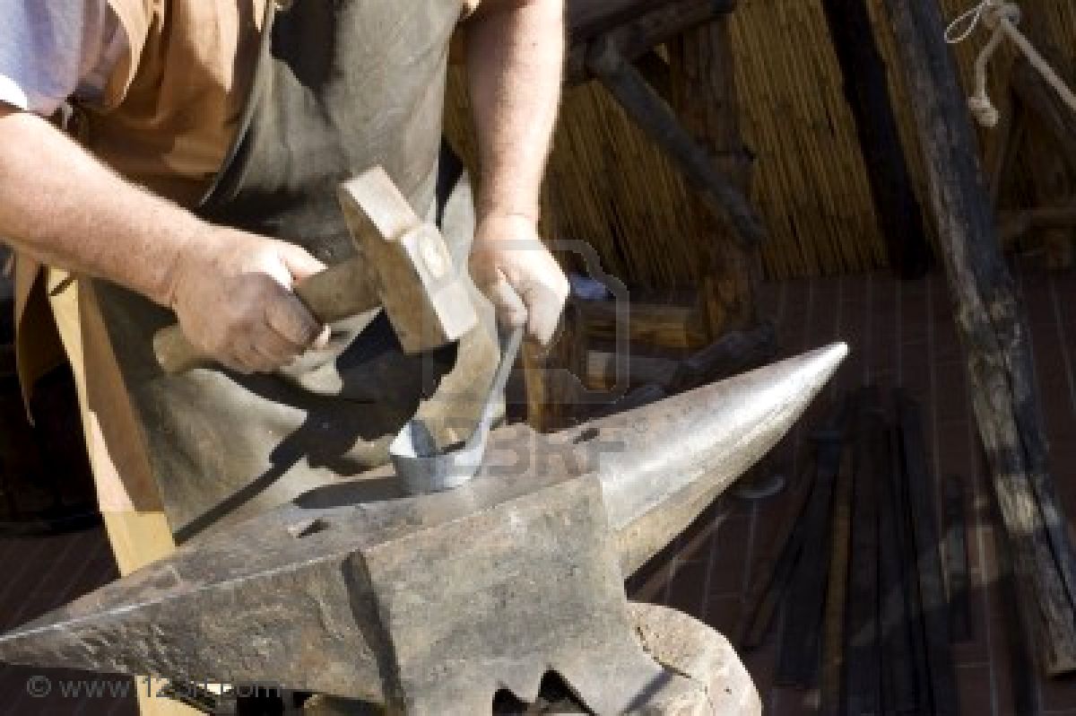 Rooting for Ancestors: John Marshal's iron anvil, a guest post by ...