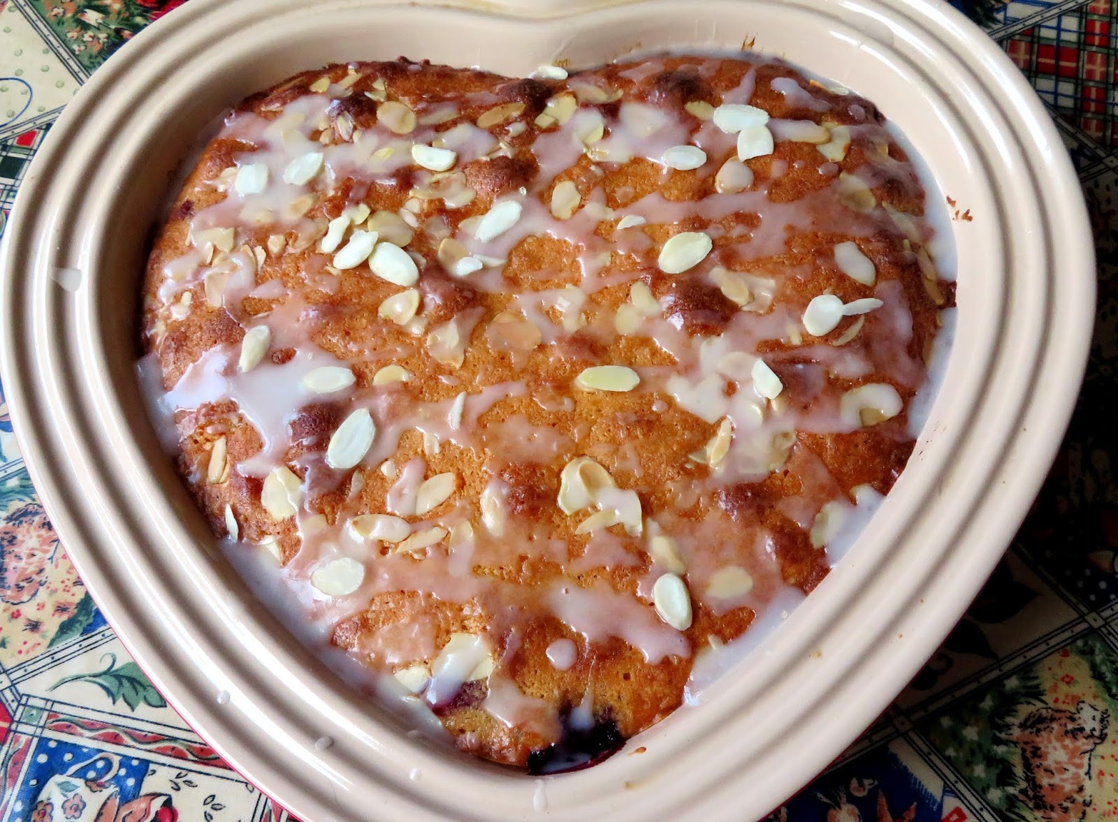 Blackberry Bakewell Pudding | The English Kitchen