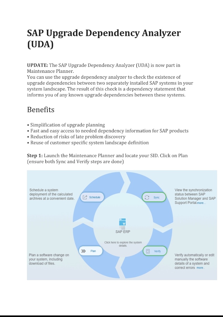Sap Basis Made Easy Sap Upgrade Dependency Analyzeruda