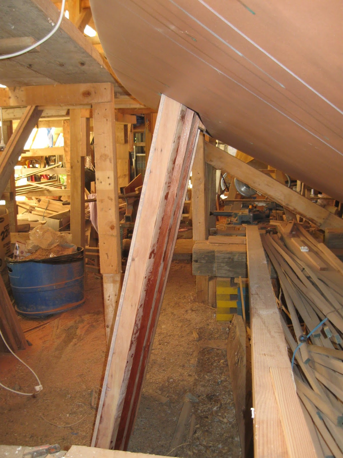 Voyaging with Annie Hill: The bilgeboards