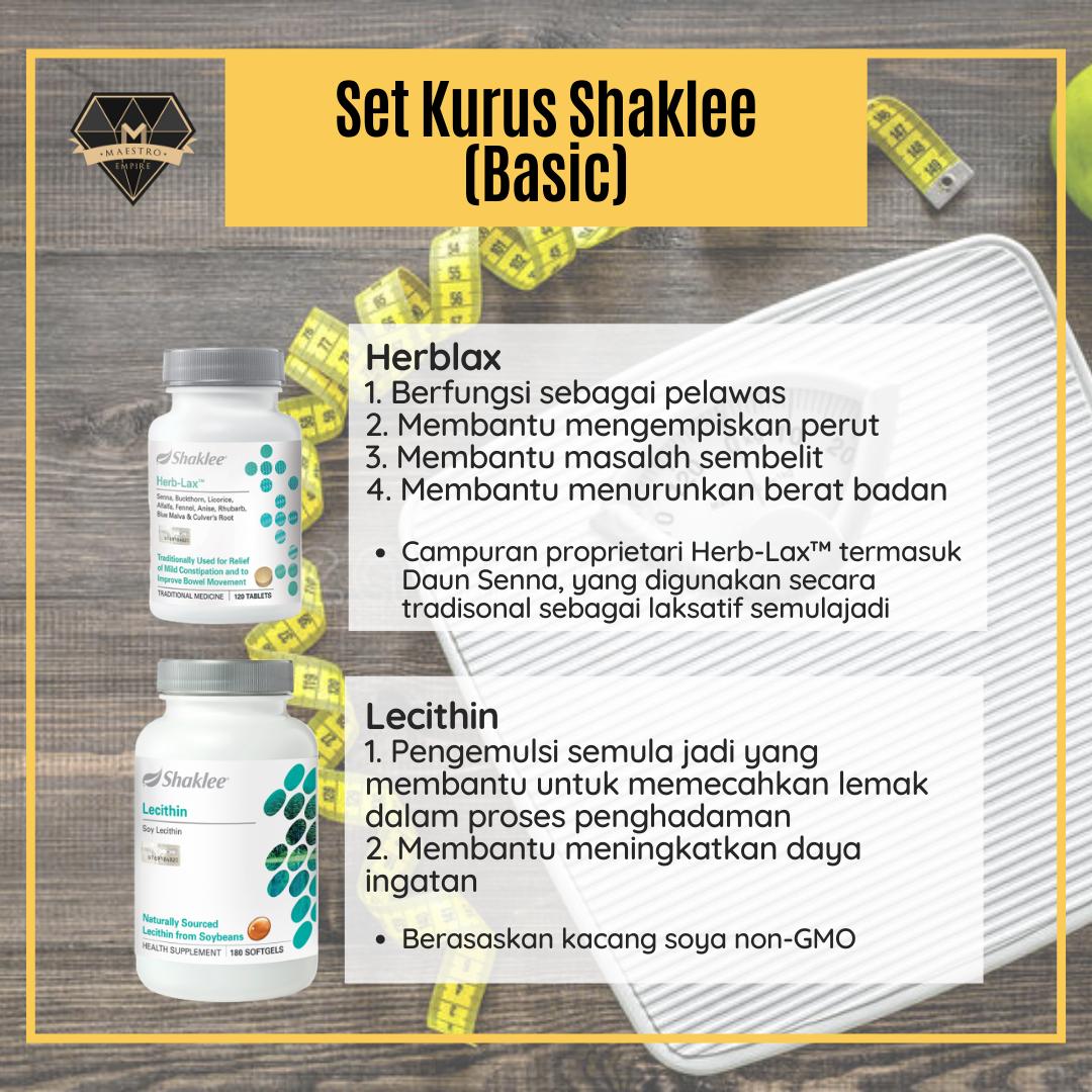 Set Kurus Shaklee - 3 Set Pilihan ~ Qiya Beauty