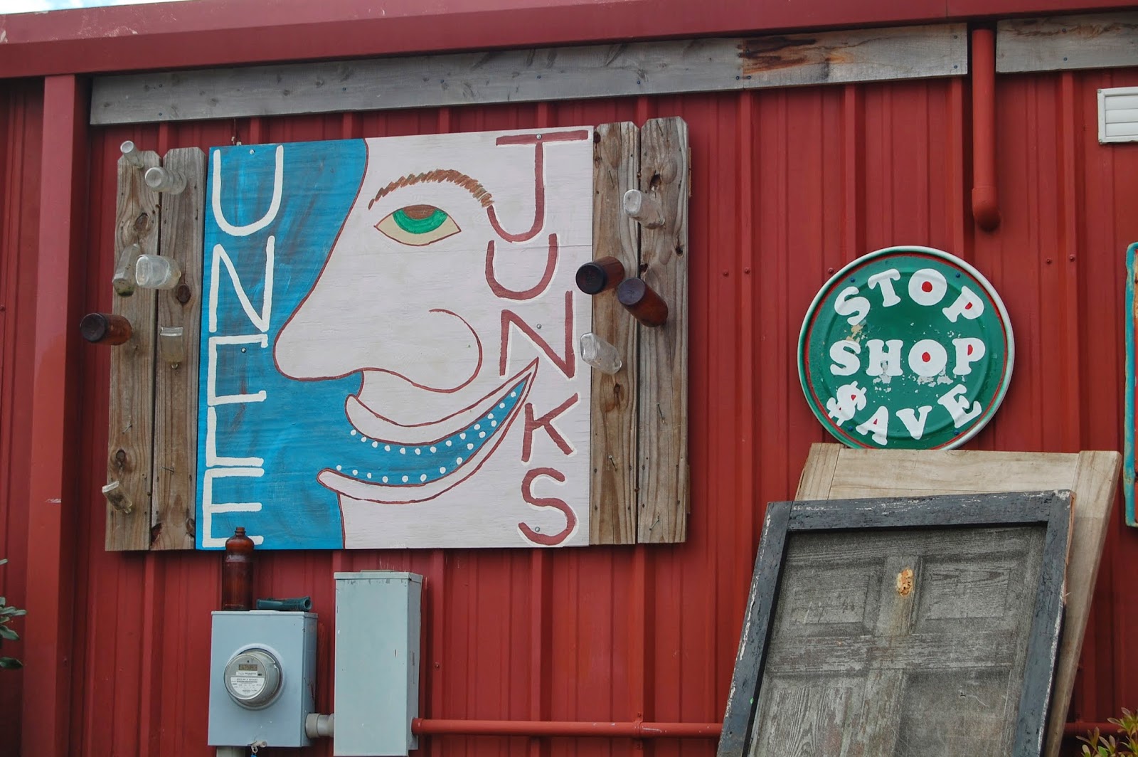 Scraps and Threadtales: Aunt Tiques and Uncle Junk