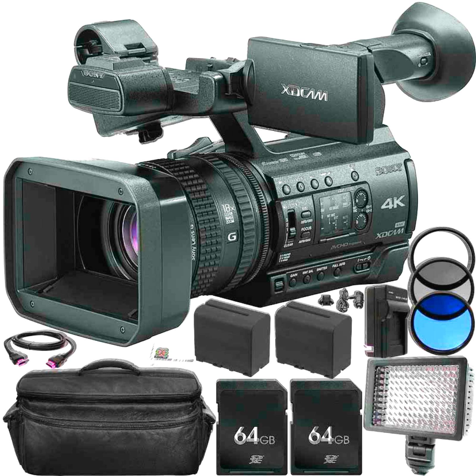 Khanbassu: Sony PXW"Z150 4K XDCAM Camcorder Ni 2018