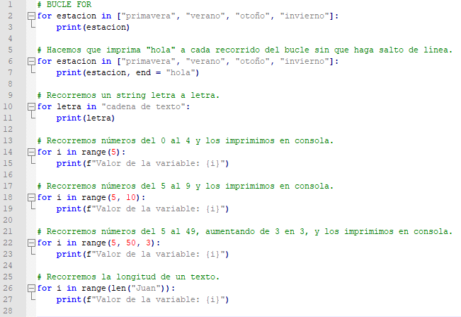 ELECTROBÓVEDA: Python: Referencia Rápida parte 1
