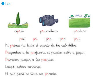 EL BLOG DE PRIMERO: LECTURA INTERACTIVA DEL GRUPO CONSONÁNTICO "PR"
