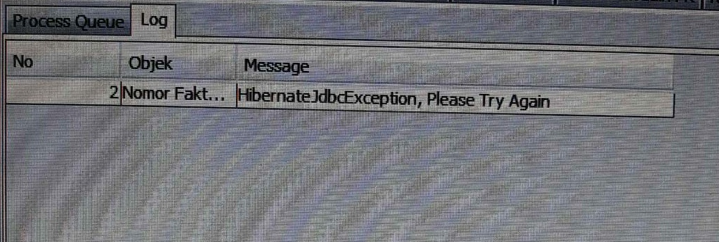 √ Efaktur Error Hibernate Jdbc Exception Please Try Again Efaktur Dan Espt