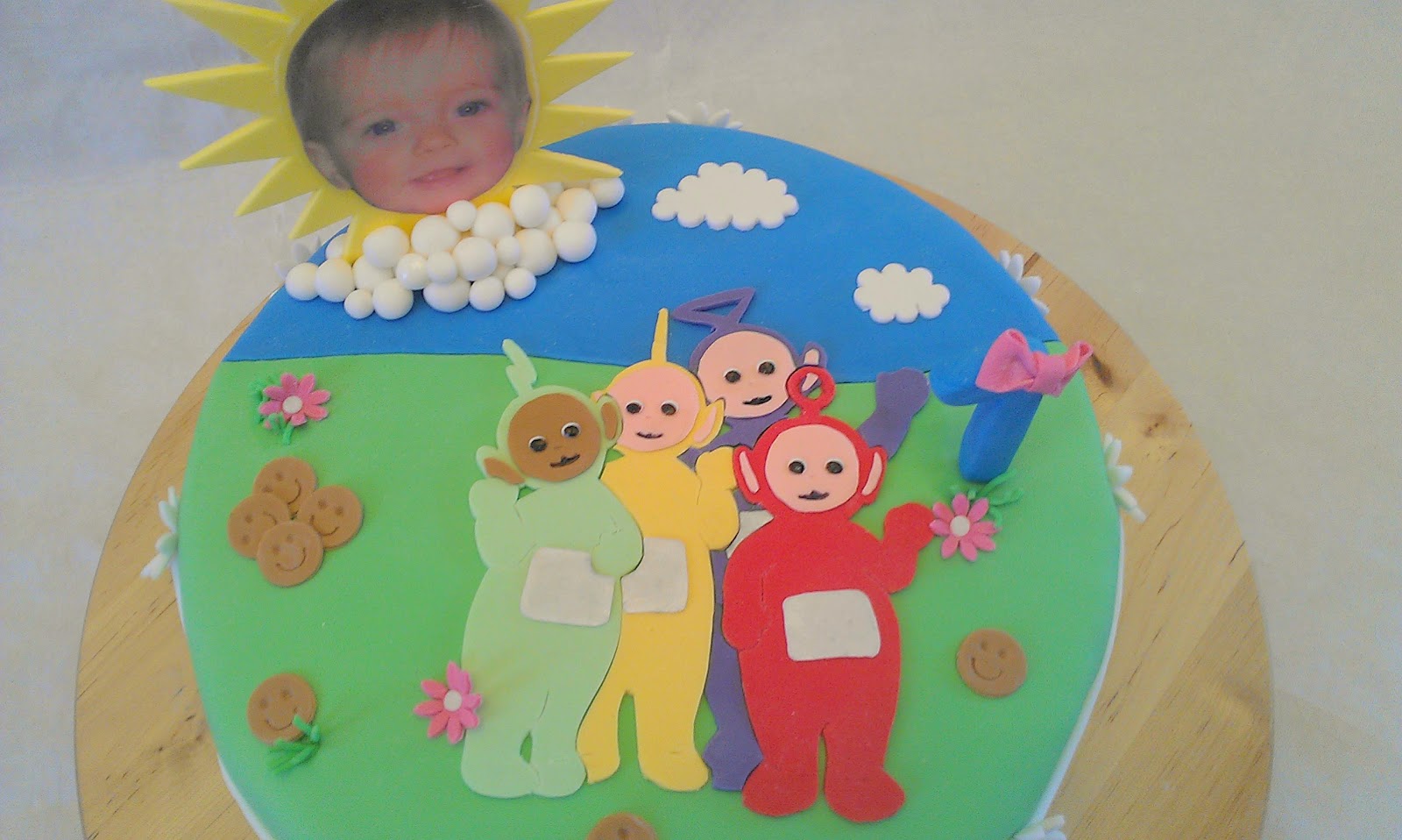 Taarten van Elena en Marcela: Teletubbies taart