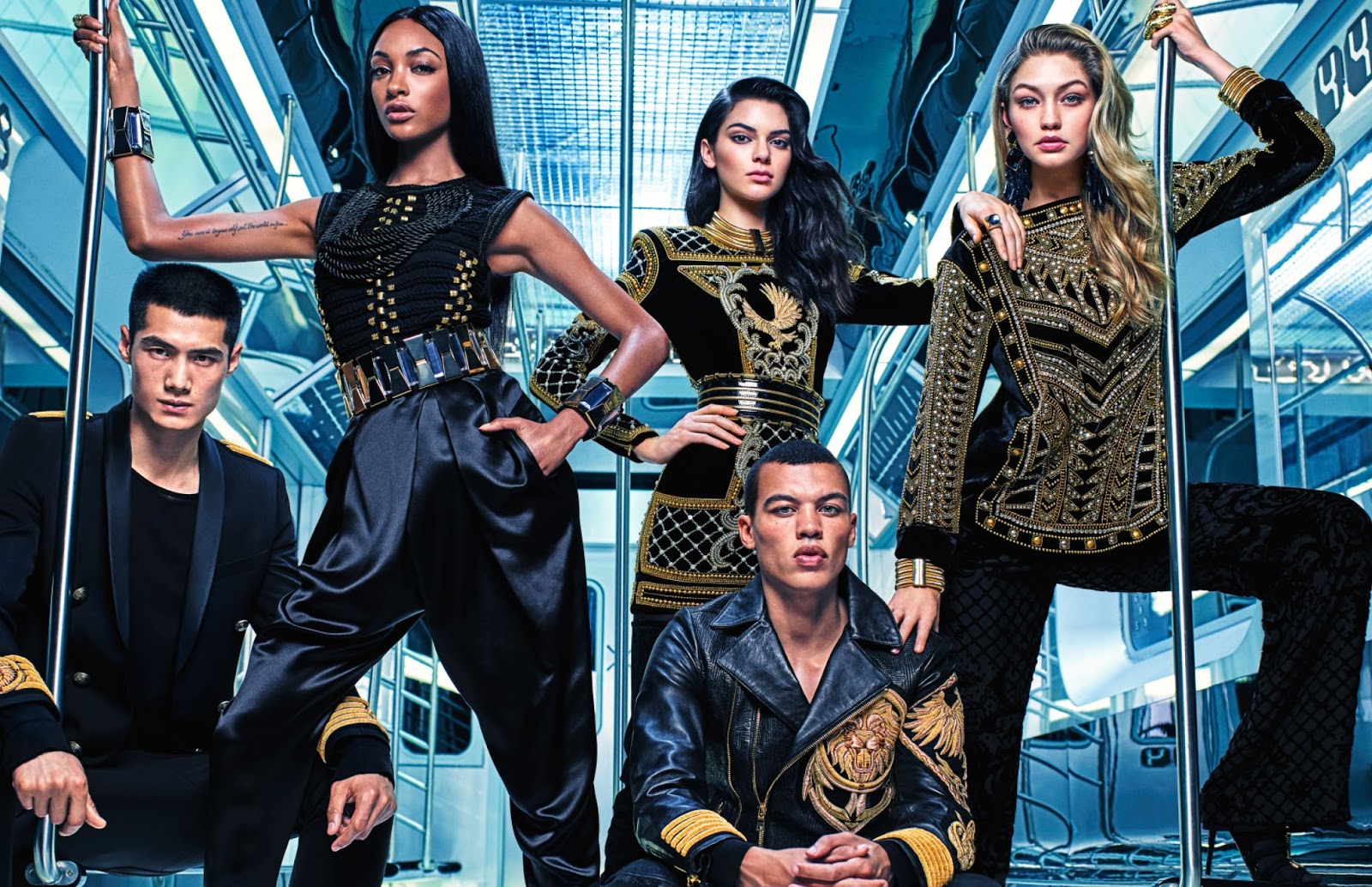 H&M x Balmain Campaign - Fashion of Philly