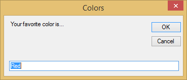VB.NET: Bekerja dengan Input Box