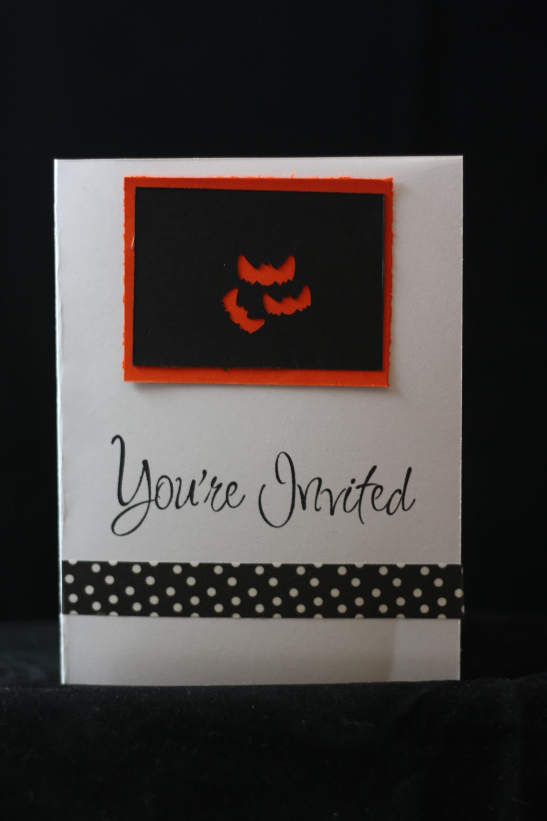The Armchair Couch Potato: CRAFT TIME: Halloween Party Invitations