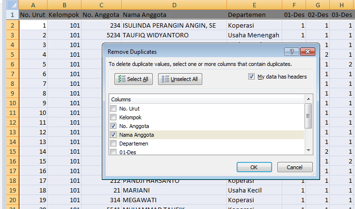 Deleting Duplicate Values In Table Deleting Duplicate Values In Table