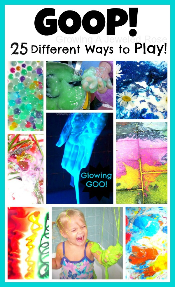 25 Ways to Play with GOOP! | Slime Kids