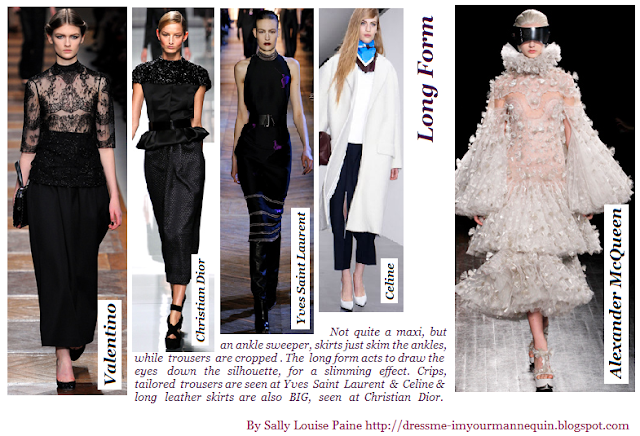 AW Trend Report 2012 : Long Form | Fashion Design