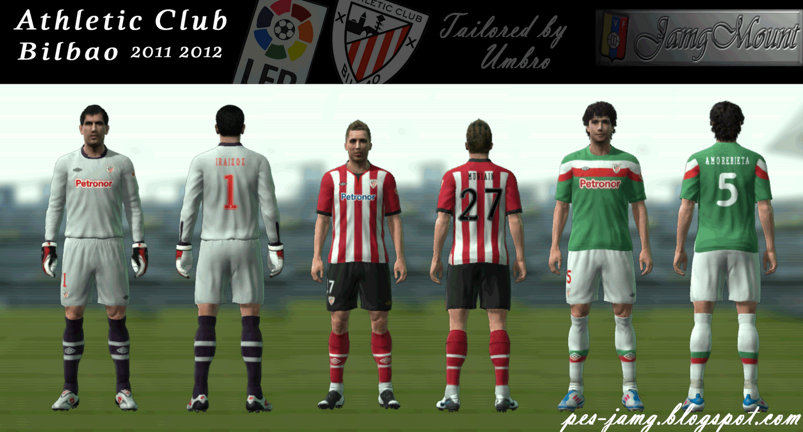 Kits by JamgMount: Athletic Club Bilbao 2011 - 2012