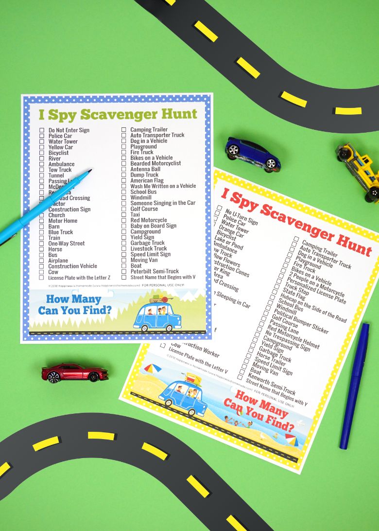 30 Creative Scavenger Hunts for kids - Messy Little Monster