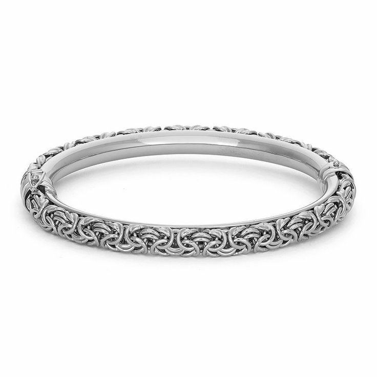 Single silver bangles
