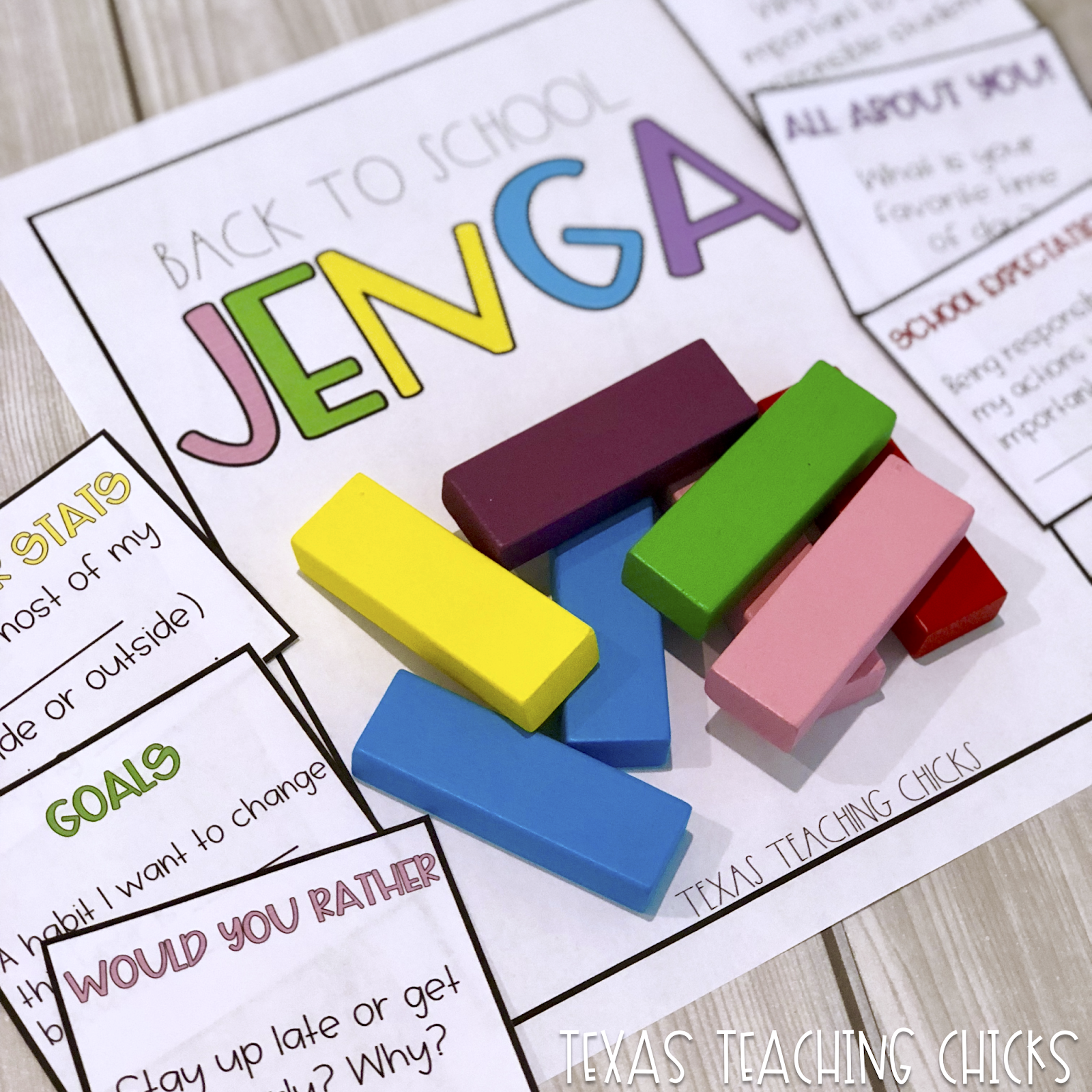 Team Building Activities - Texas Teaching Chicks