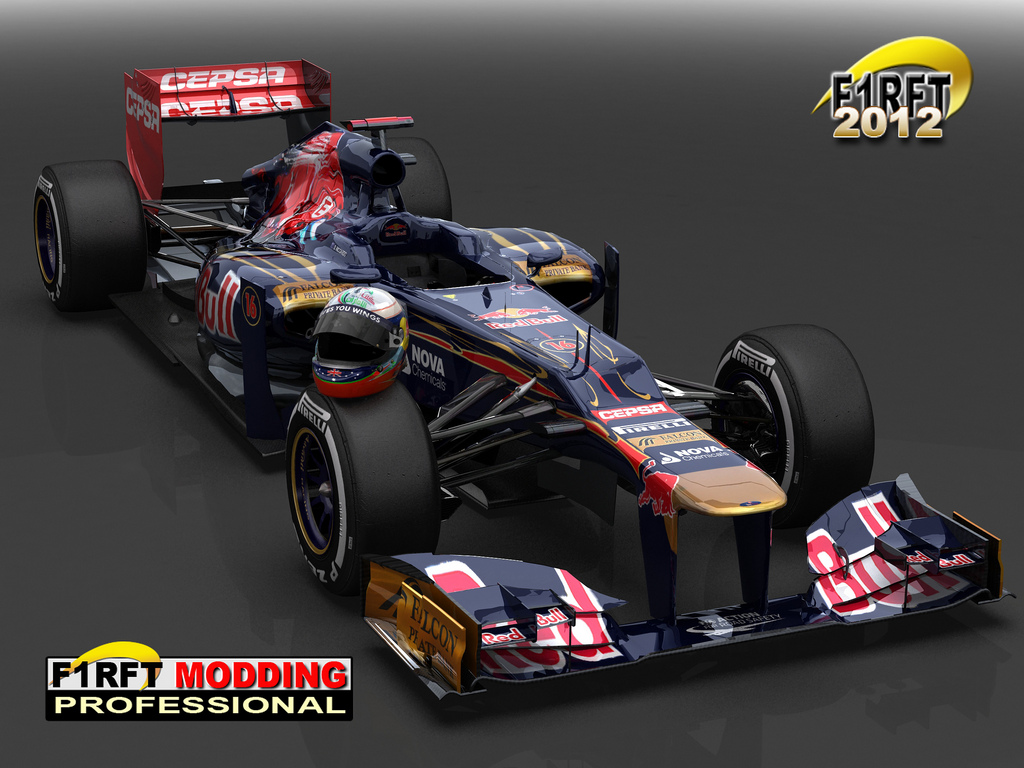 rFactor F1 RFT 2012 TORO Rosso Images