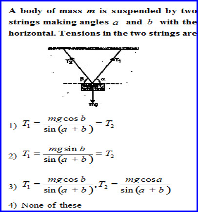 Laws of Motion Problems with Solutions four | IIT JEE and NEET Physics