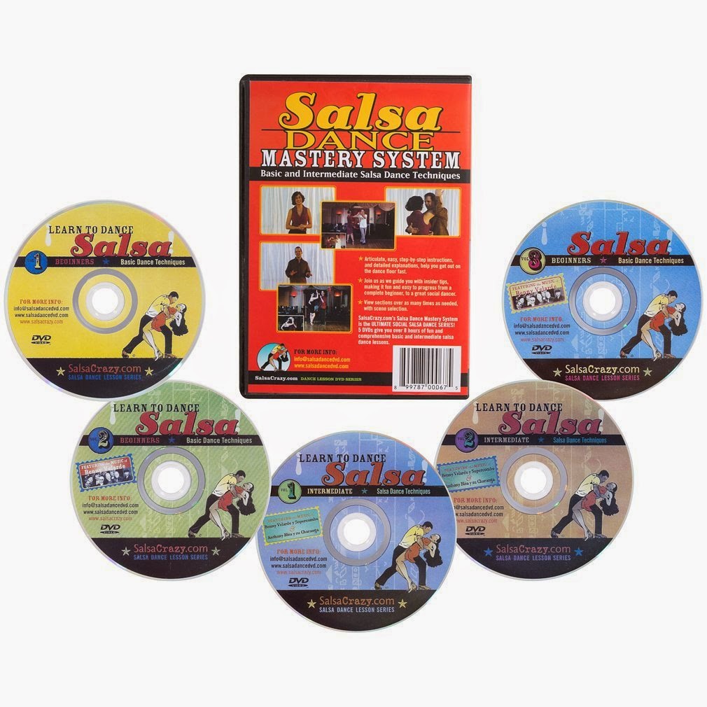 Cassie's Ramblings: Salsa Dancing Mastery System (5 DVD Set)