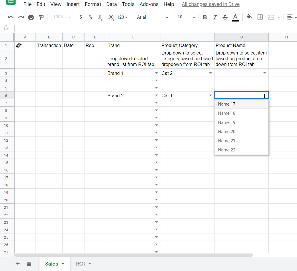 IGoogleDrive Google Sheets Data Validation Dynamic Dropdown igoogledrive-google-sheets-data-validation-dynamic-dropdown