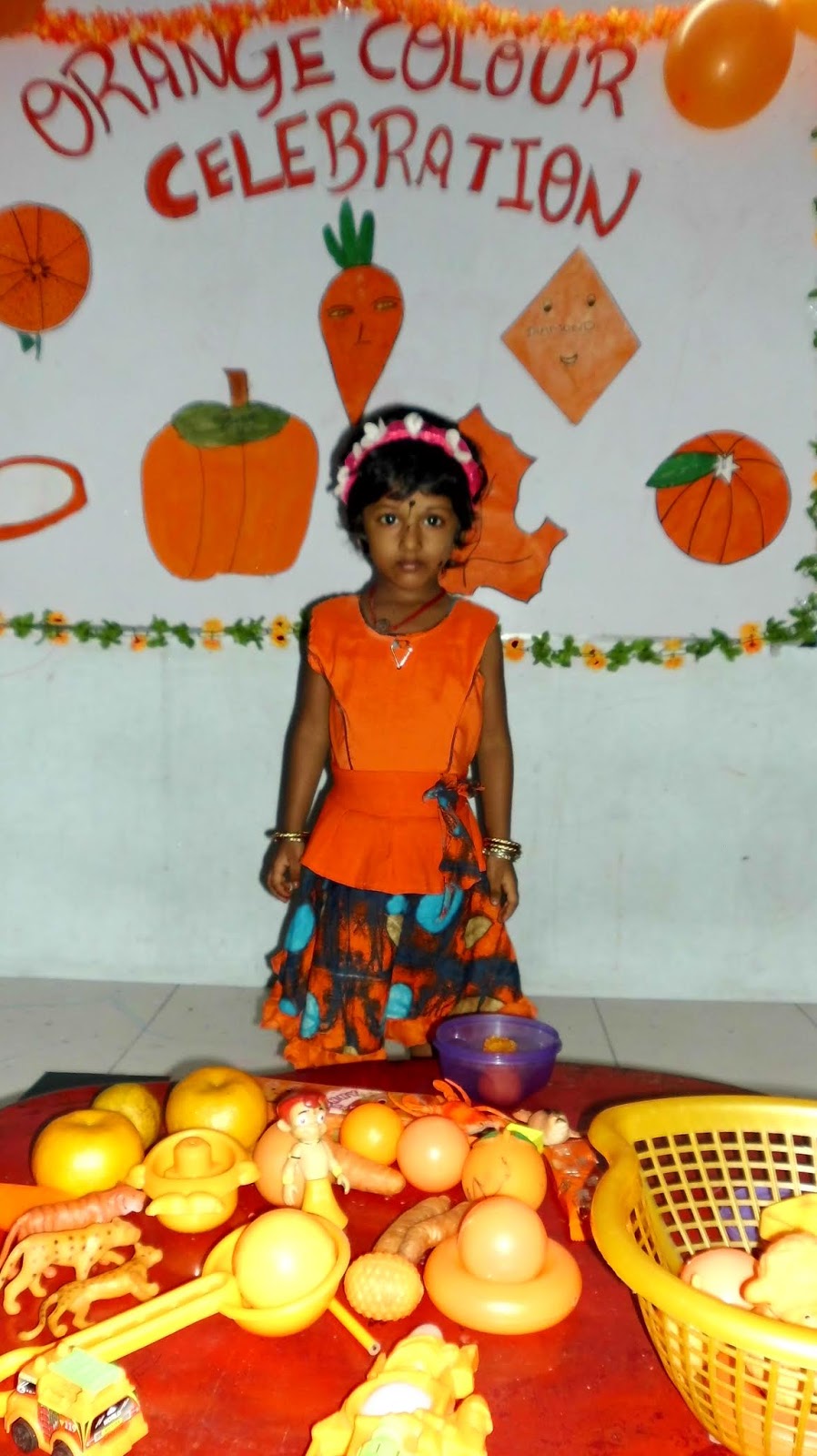 ORANGE COLOUR DAY CELEBRATION - PLAY GROUP & NURSERY | T.I.M.E KIDS PRE ...
