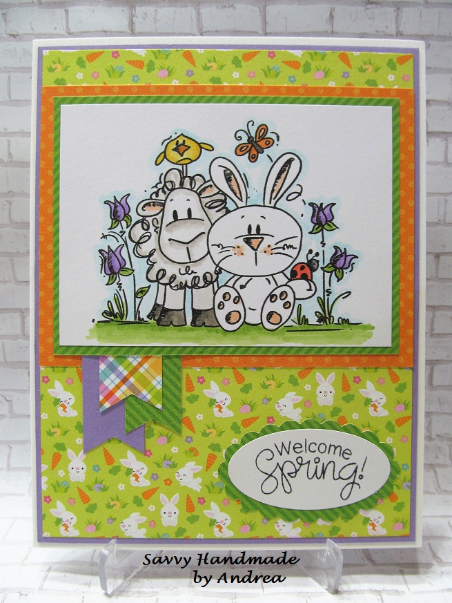 Savvy Handmade Cards: Welcome Spring Card