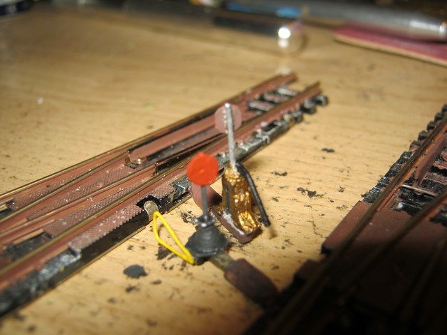 TRAIN LAYOUTS AND SMALL SCALE MODELS: Railroad Switch Stand