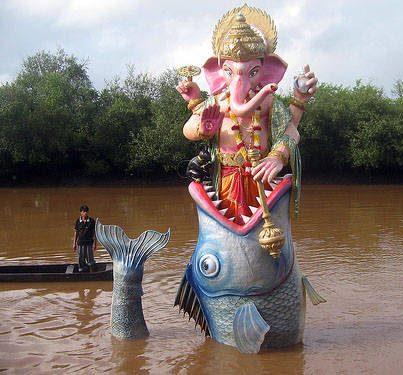 My Ganesha Collection: On Fish