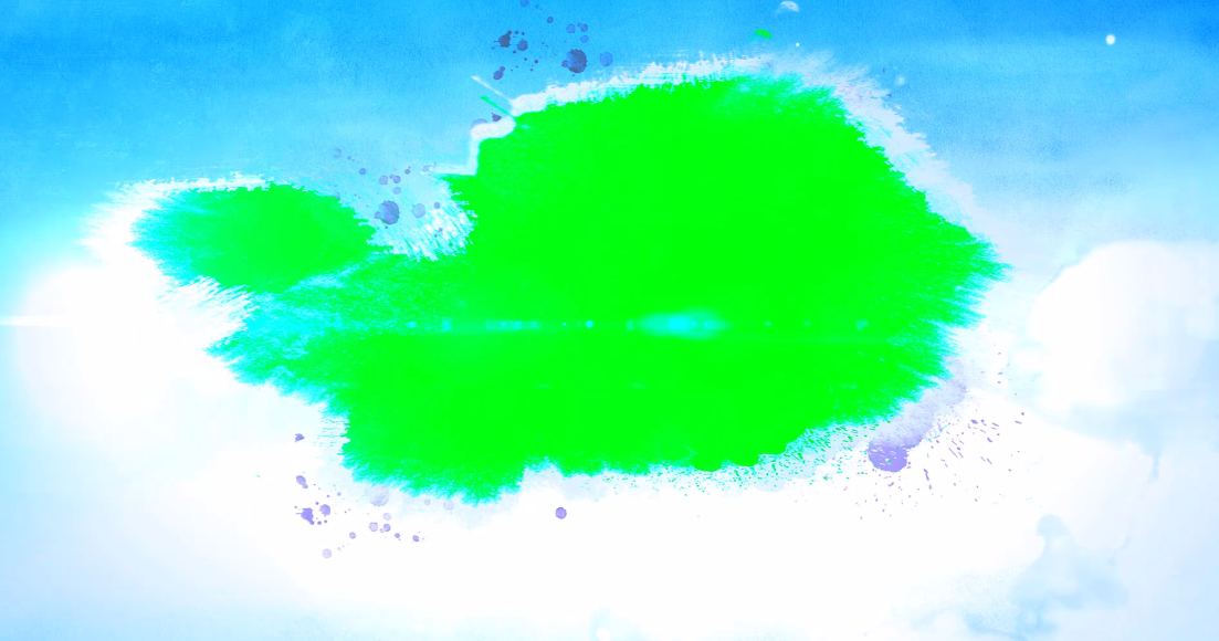 New green screen ink splatter photo slideshow | Ink splatter slideshow ...